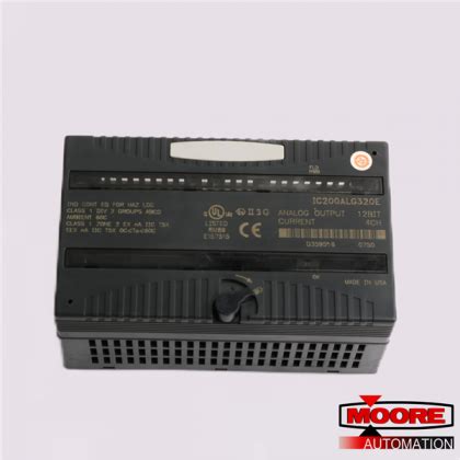 IC200ALG320E General Electric Analog Output 12 Bit Current 4 Channel