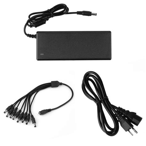 12v 7a Cctv Power Supply Adapter 1 To 8 Power Splitter For Security
