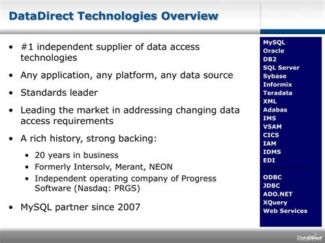 Ppt Increase The Flexibility Of Mysql Based Soa Frameworks With A