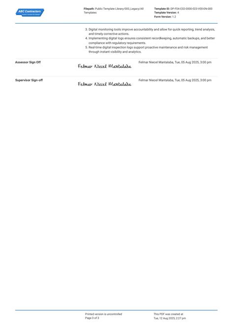 Plant Risk Assessment Requirements Compliance And Quick Guide