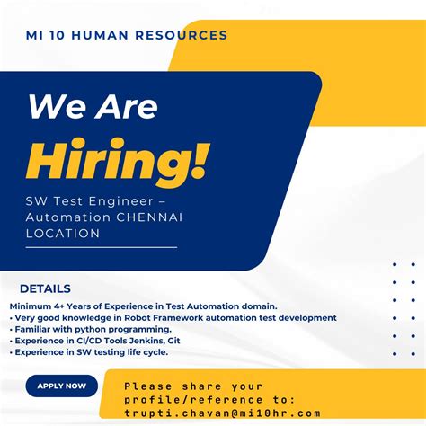 Trupti Chavan On Linkedin Testautomation Python Robot