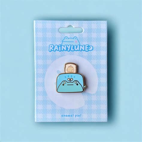 Toaster Sprout The Frog Breakfast Pin Rainylune