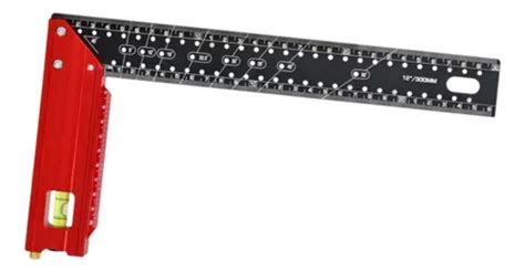 Carpenter Multifuncional L Régua Quadrada Régle Régle Frete Grátis