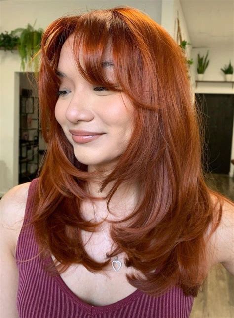50 Prettiest Long Layered Haircuts With Bangs For 2022 Artofit
