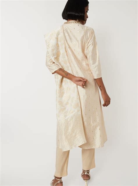 Buy Women Foil Print A Line Kurta Set Online At Just Rs 16990