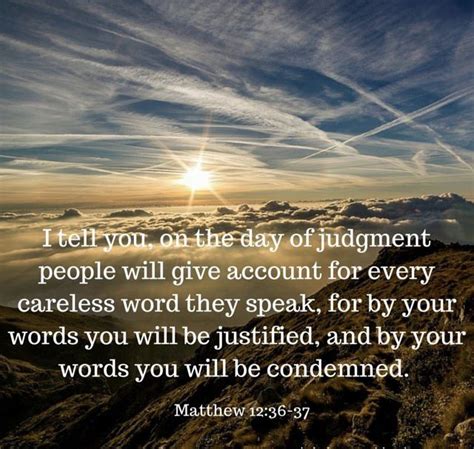 Men Will Give An Account On The Day Of Judgment