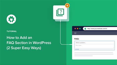 how to add an faq section in wordpress 2 super easy ways