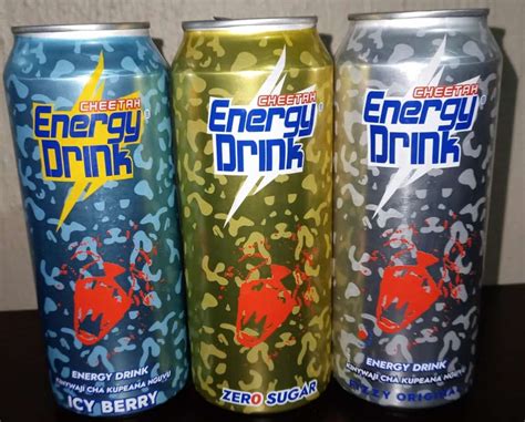 Our Products Cheetah Energy Drink