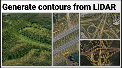 How To Generate Contours From Lidar Youtube