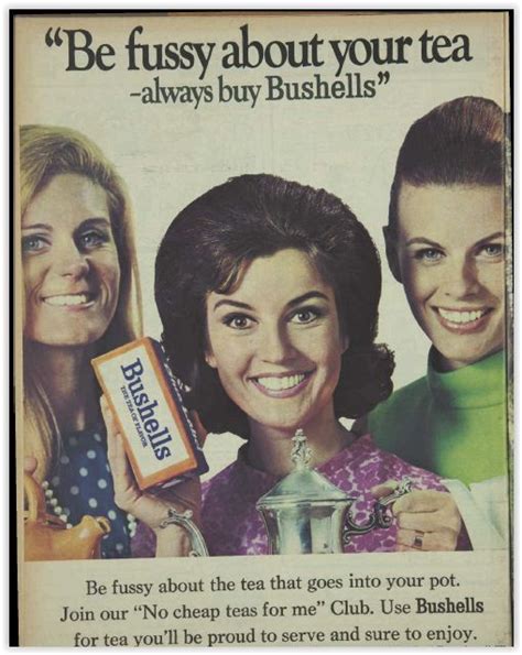 Bushells Tea Magazine Advertisement Ad January 1970 Vintage Retro Old