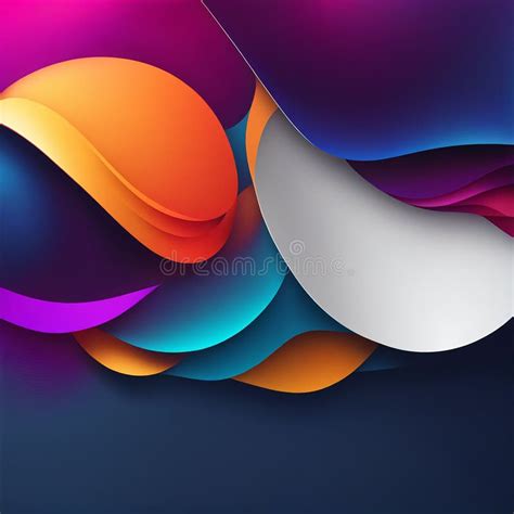 Abstract Modern Colorful Blob Background And Texture Design Colorful
