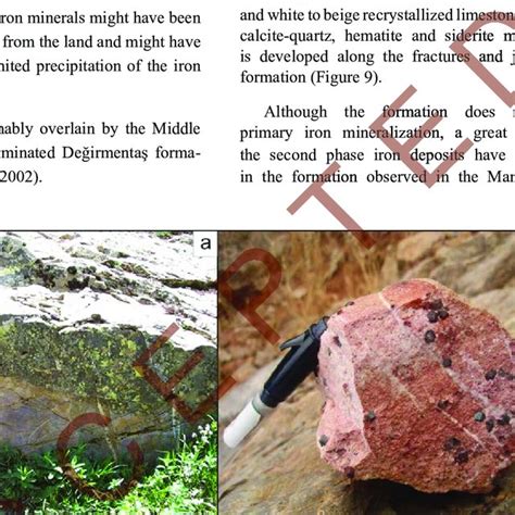 Field Photographs A Meta Sandstone And Quartzites Of The Zabuk