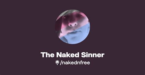 The Naked Sinner Instagram Linktree
