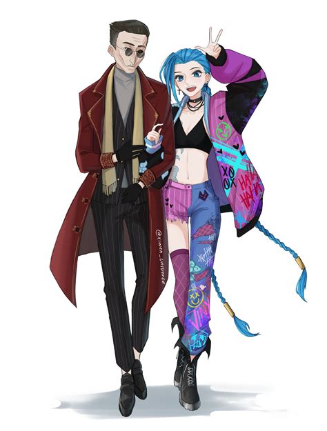 Artstation Silco And Jinx Modern Au
