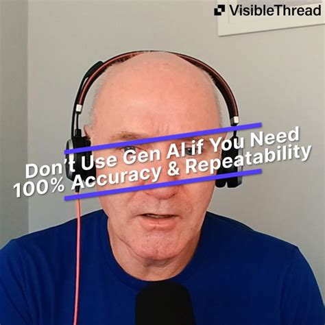 Video Visiblethread On Linkedin Generativeai Ai Enterprise