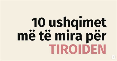10 Ushqimet Më Të Mira Për Tiroiden Ngjarjet E Ditës