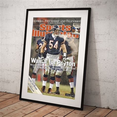 Chicago Bears Brian Urlacher 2007 Nfc Championship Sports Illustrated
