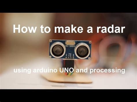 How To Make A Radar Using Arduino Uno And Processing Eroppa