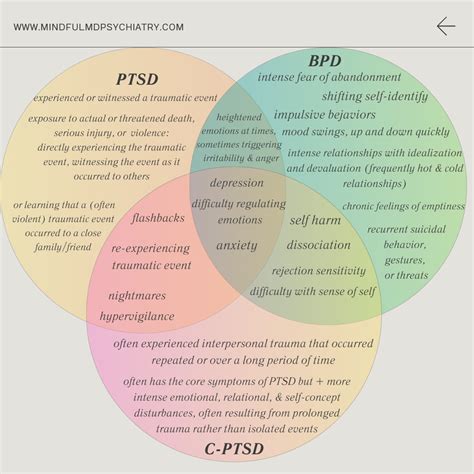 Ptsd Vs Complex Ptsd Vs Borderline Personality Disorder Whats The