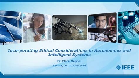 Incorporating Ethical Considerations In Autonomous And Intelligent Systems Ppt