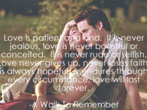 A Walk To Remember Quotes From The Movie