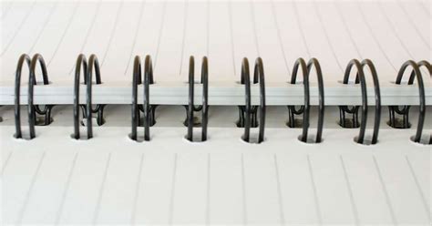 Wire O Binding Clear Print