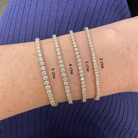 Lab Grown Diamond Tennis Bracelet Lindsey Leigh Jewelry