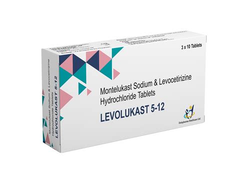 Montelukast Levocetirizine Tablet Manufacturer In India Conical