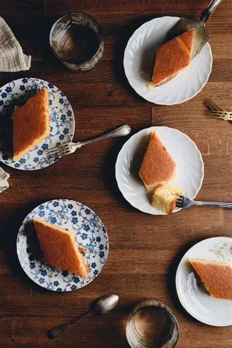 Samali Semolina Syrup Cake With Mastic Real Greek Recipes