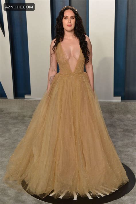 Rumer Willis Commands Attention At The Vanity Fair Oscars Bash In Los