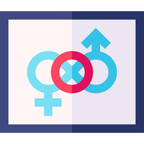 Gender Identity Basic Straight Flat Icon