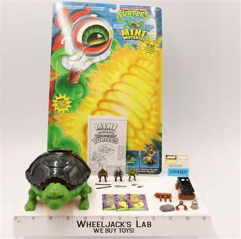 Raphael Feudal Castle Mini Mutants Playset Complete Tmnt 1994 Playmates
