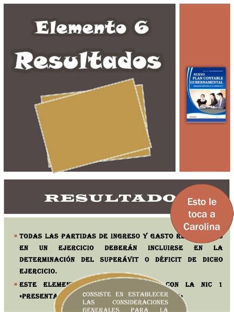 Pdf Elemento 6 Plan Contable Gubernamental Compress Pdf