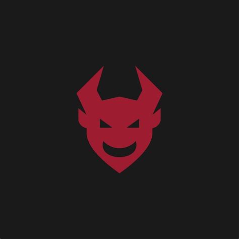 Premium Vector Red Devil Logo Design Inspiration