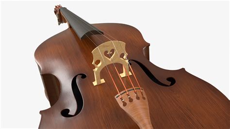 Double Bass Music Instrument With Bow And Stand Superhive Formerly
