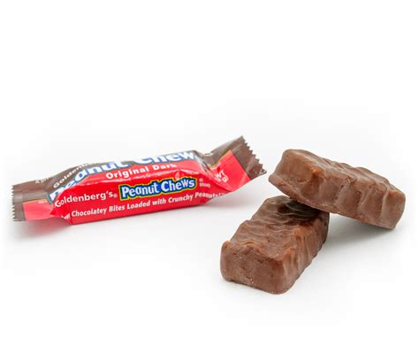 Goldenbergs Peanut Chews Candy Bars Donty Tonty