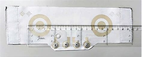 View Of The Elastic Strip With Silver Concentric Ring Electrode Tcre42 Download Scientific