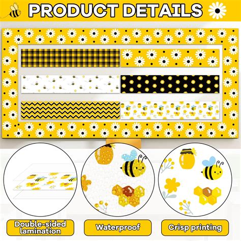 71ft Bee Paper Bulletin Board Borders Bumble Bee