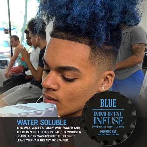 Dark Blue Hair Dye Men