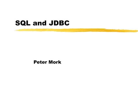 Java Database Connectivity Jdbc With Spring Framework Is A Powerful Combination That