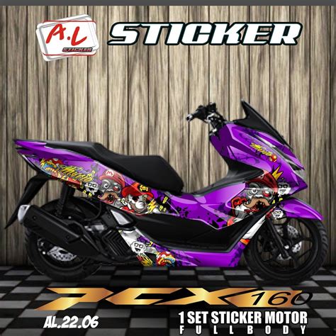 Jual Cod Decal Decal Sticker Pcx 160 2021 Fullbody Dekal All New