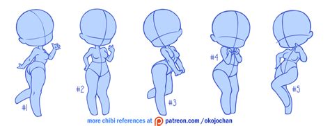 Chibi Poses Reference Chibi Base Set 3 By Nukababe On Deviantart