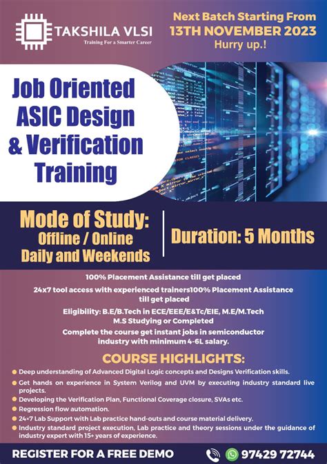 Takshila Institute Of Vlsi Technologies On Linkedin Asic Design