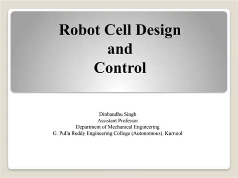 465391538 robot cell design and control pptx
