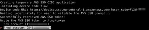 phishing for aws credentials via aws sso device code authentication