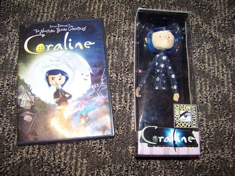 Neca Coraline Figure 2009 Comic Con Exclusive 2d3d Dvd 1721416435