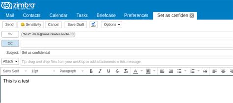 Zimbra Skillz Confidential Header Zimlet Zimbra Blog