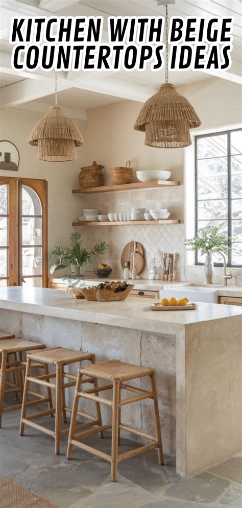 15 Kitchen With Beige Countertops Ideas Youll Love The Mega Mom