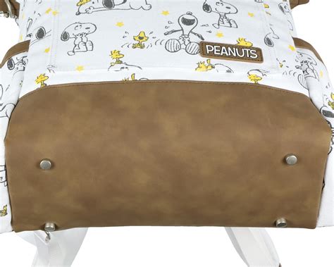 Peanuts Backpack Snoopy And Woodstock Convertible Totepack With Carryi