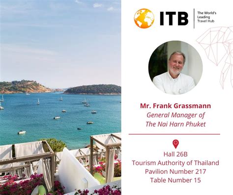 Catch Up With Frank Grassmann General Manager Of The Nai Harn Phuket